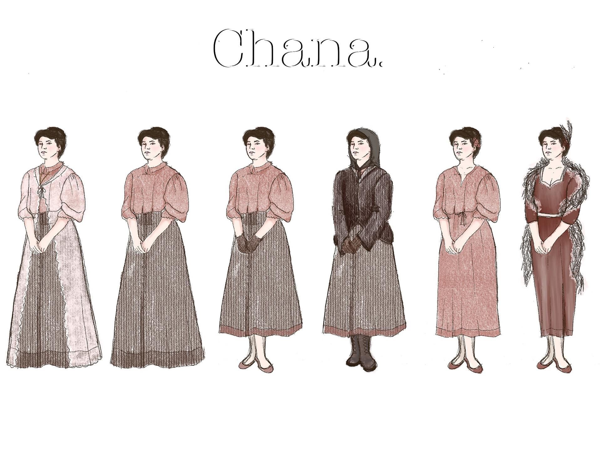 Indecent: Costume – GraceEvansDesign